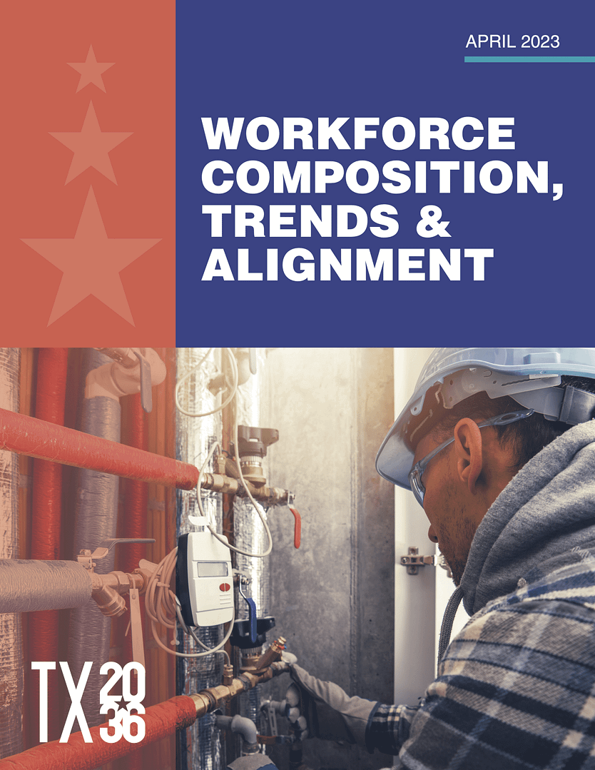 Texas Workforce Composition, Trends and Alignment - Texas 2036